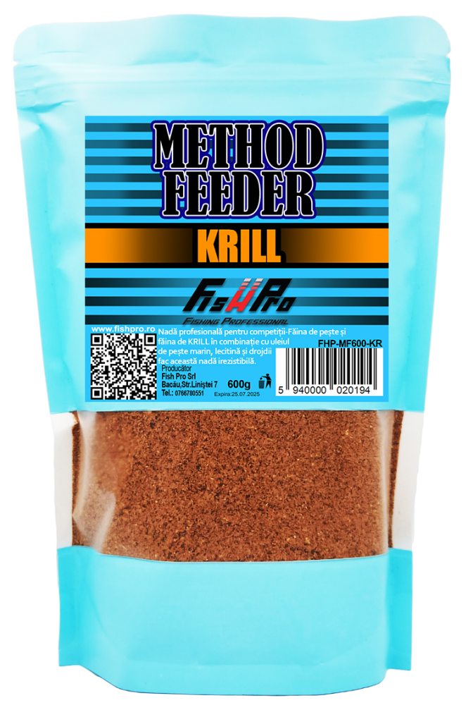 Nada Fish Pro Method Feeder, Krill, 600g Hobby Shop